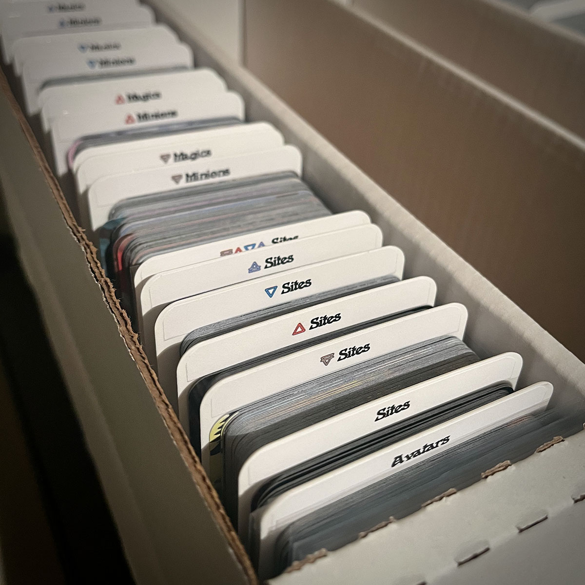 Sorcery TCG Card Divider Labels – Preston Stahley